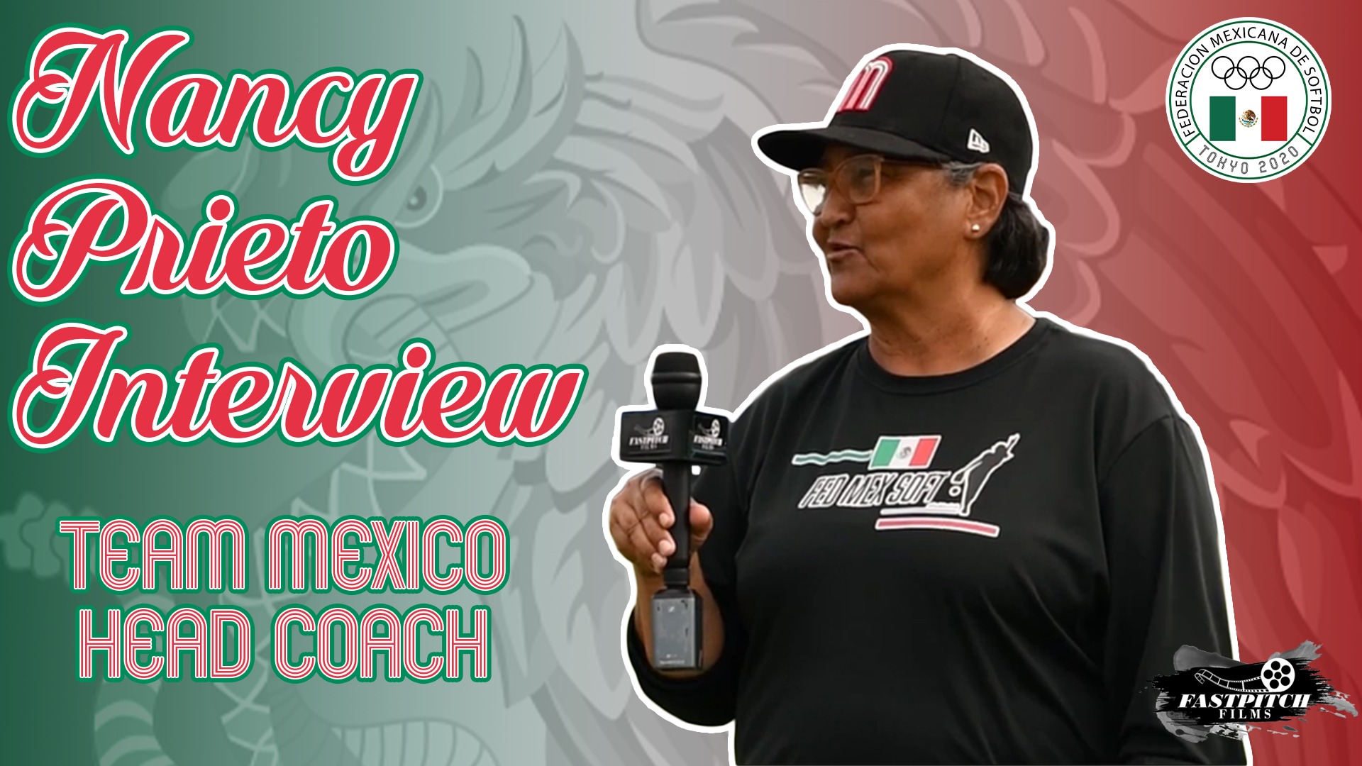 Team Mexico Softball Coach Nancy Prieto: Interview | Sports Video ...